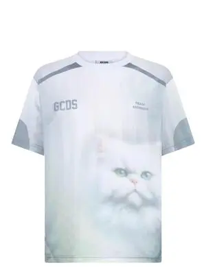 Gcds Printed T-shirt - White