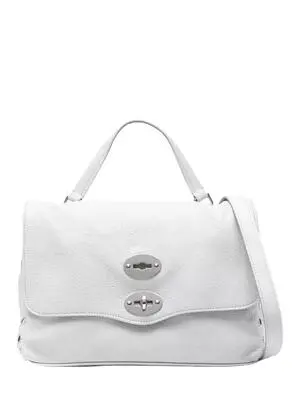 ZANELLATO Leather Tote Bag - White