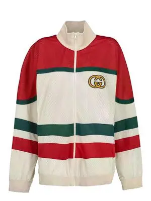 Gucci Logo-patch Jacket - Neutrals
