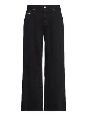 DIESEL Baggy Wide Leg Jeans - Black