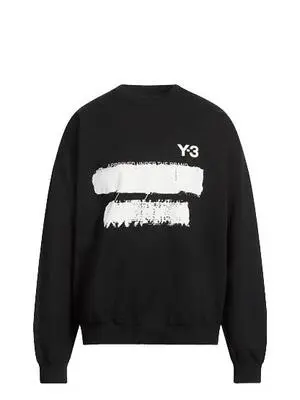 Y3 Sweatshirt With Print - Black