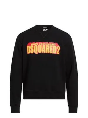 Dsquared2 Cotton Sweatshirt - Black