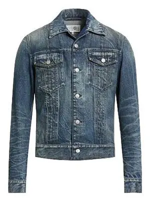 MAISON MARGIELA Denim Trucker Jacket - Blue