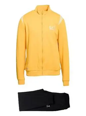 EA7 Tracksuit Marigold Size Cotton, Polyester, Elastane - Yellow