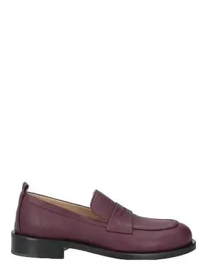 POMME D'OR Loafers In Calfskin Leather - Purple