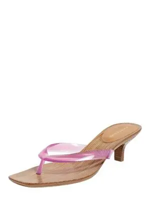 Veronica Beard Clea Jelly Sandals - Petal Pink