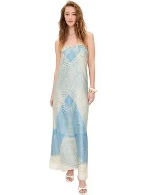 Alexis Dianne Maxi Dress - Azure