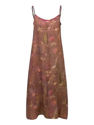 PIP STUDIO Floral Print Nightdress - Brown