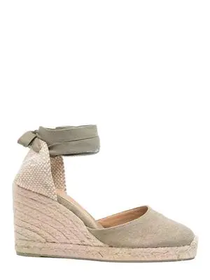 CastaÑer Carina Tie-ankle Espadrilles - Green