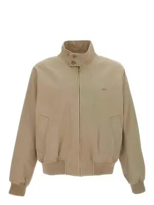 A.p.c. Zip-up Bomber Jacket - Neutrals