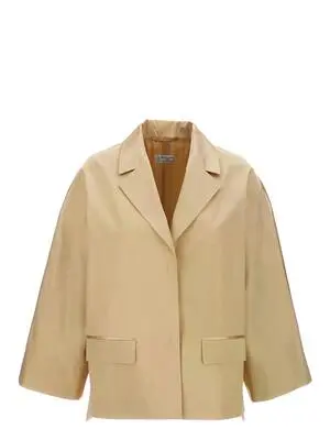 Alberto Biani Notched-lapels Jacket - Neutrals