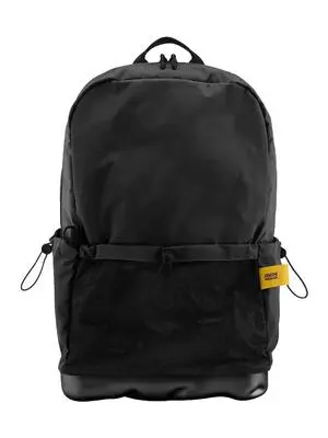 CRASH BAGGAGE Mesh Pocket Backpack - Black