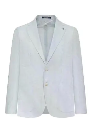 Tagliatore Single-breasted Blazer - Blue