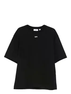 Off-White Print T-shirt - Black