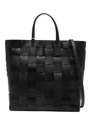 DRAGON DIFFUSION Medium Pino Woven Top-Handle Tote Bag