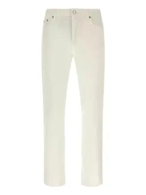 DEPARTMENT 5 Logo-detail Straight Jeans - White