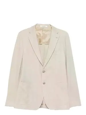 Tagliatore Textured Two-button Blazer - Neutrals