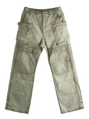 Rick Owens Stefan Pocket Wide Leg Jeans - Neutrals