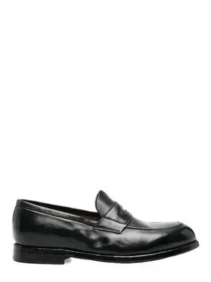 CENERE GB Penny Loafers - Black