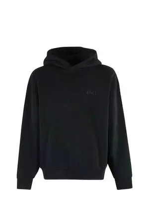 BOSS Graphic Print Hoodie - Black