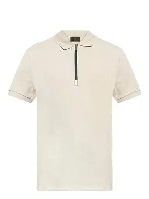 Moncler Half-zip Polo Shirt - Neutrals