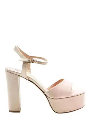 Roberto Festa Addis Platform Sandals - Neutrals