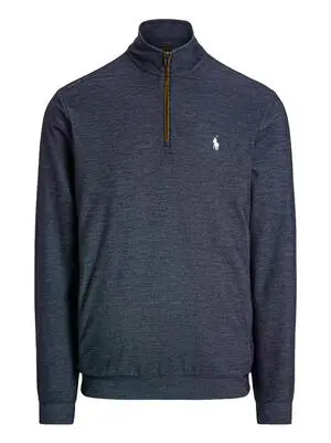 Rlx Ralph Lauren Long-sleeved Zip Sweater - Blue