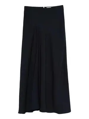 P.a.r.o.s.h Front-slit Maxi Skirt - Blue