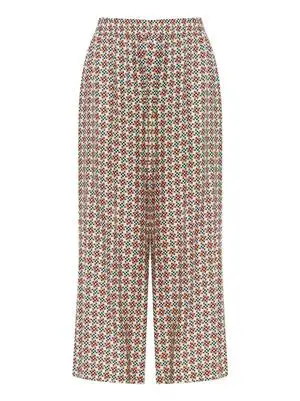 Paul Smith Geometric-print Trousers - Neutrals