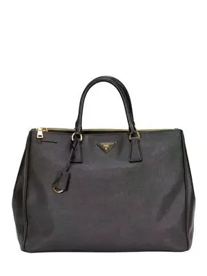 Prada Logo Tote Bag - Green