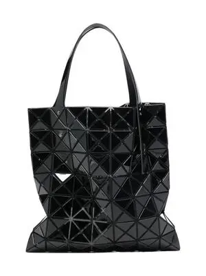 Issey Miyake Geometric-pattern Tote Bag - Black