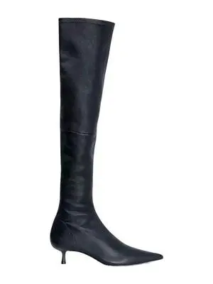 Simkhai Joni Pointed Over-the-knee Boots - Black