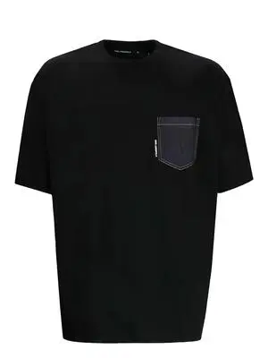 Karl Lagerfeld Crew-neck Pocket T-shirt - Black