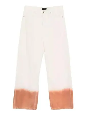 Alanui Dip-dye Trousers - Neutrals