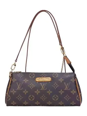 LOUIS VUITTON Eva Monogram Clutch - Brown