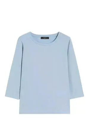 Max Mara Round-neck T-shirt - Blue