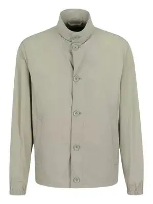 Herno Buttoned Overshirt - Neutrals