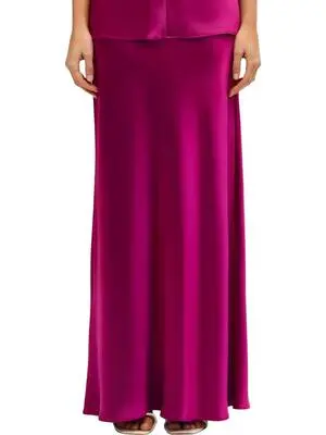 Acler Maxi Length Skirt - Pink