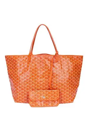 Goyard Saint Louis Print Tote Bag - Orange