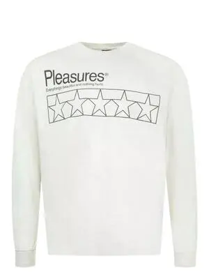 PLEASURES Crew-neck T-shirt - Grey