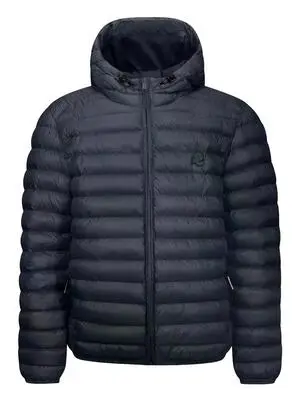INVICTA Hooded Quilted Down Jacket - Blue