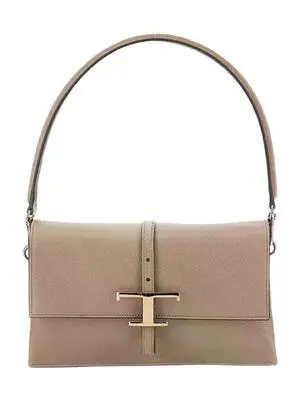 TOD'S Mini Timeless Shoulder Bag - Neutrals
