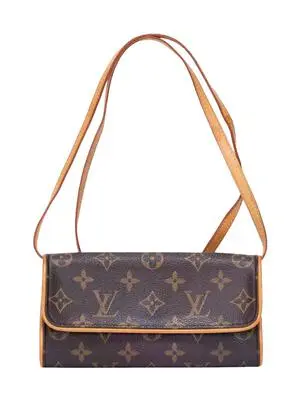 LOUIS VUITTON Twin Monogram Bag - Brown