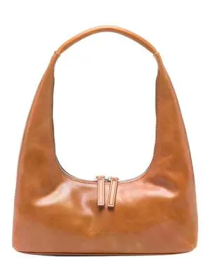 MARGESHERWOOD Zip Leather Shoulder Bag - Brown