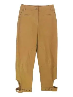REJINA PYO Cut-out Detail Trousers - Brown