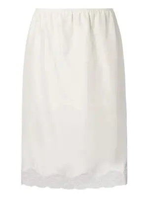 Dorothee Schumacher Silk Midi Skirt - White