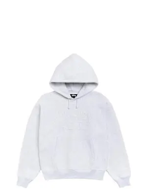 StÜssy Gear Applique Hoodie - Ash Heather