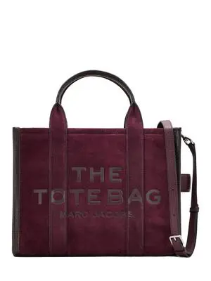 Marc Jacobs The Suede Tote Bag - Dark Plum