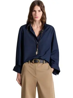 TWP Next Morning Shirt - Midnight
