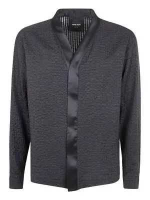 Giorgio Armani Classic Shirt Jacket - Black